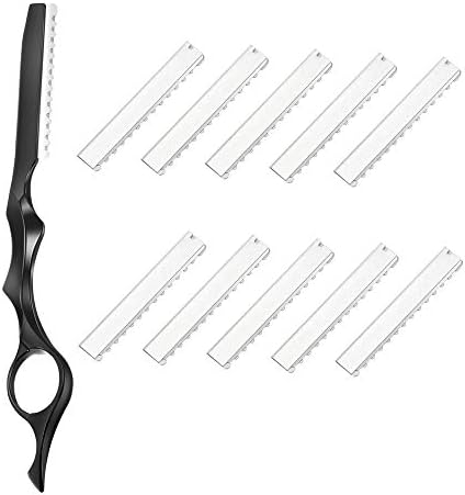 Amazon.com : Hair Thinning Razors & Styling Kit - 7" Stainless Steel ...