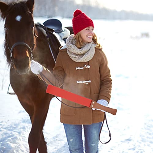 runrayay Red Riding Crop for Horses, 19” Equestrianism Riding Crops ...
