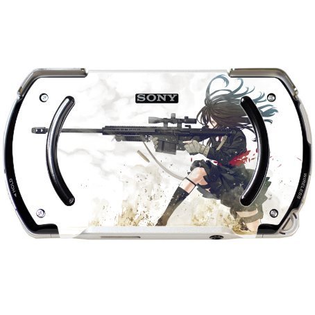 Amazon.com: Anime Sniper Girl PSP Go Vinyl Decal Sticker Skin by Demon ...