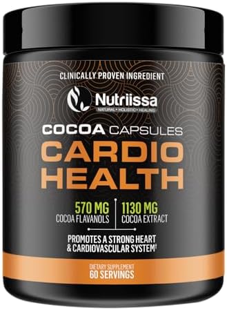 Amazon.com: CocoaVia Cardio Health Supplement, 30 Day, 500mg Cocoa ...
