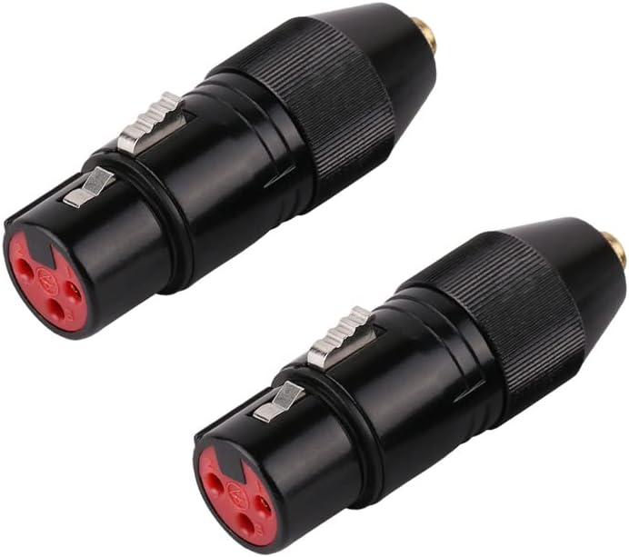 Amazon.com: Jiasound 3.5mm (1/8 inch) Female (TRS) Mini-Jack to XLR ...