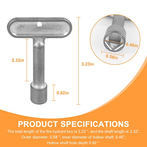 Snapklik.com : VIDABTE 3/8-Water Key/Hydrant Key For Z1300 P1300-PART ...