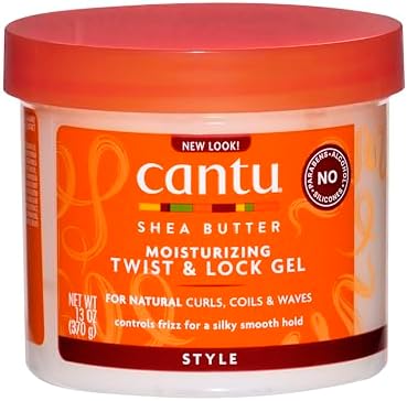 Amazon.com: Gel hidratante Cantu Twist & Lock, 13.0 onzas, paquete de ...