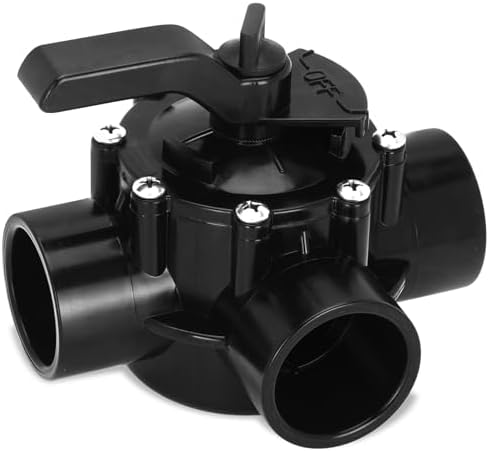 Amazon.com : Hayward PSV3SDGR PVC 3-Way Diverter Valve : Swimming Pool ...
