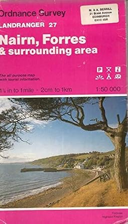 Nairn, Forres and Surrounding Area (Sheet 27) (OS Landranger Map ...