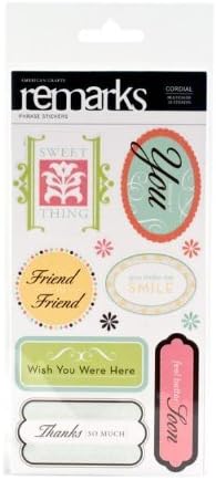 Amazon.com: Remark Double-Sided Sticker Sheet 3.75"X6"-Cordial W ...
