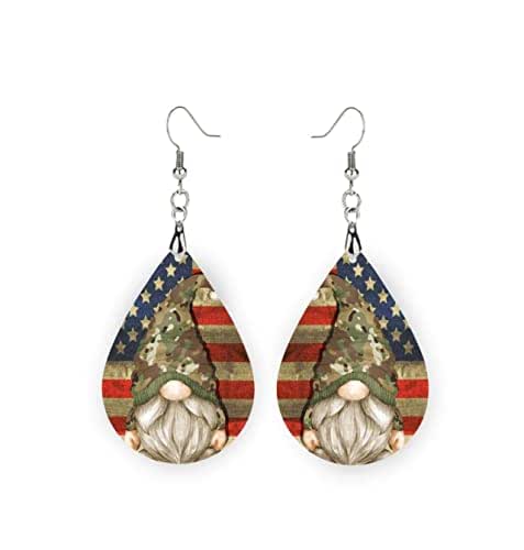 Amazon.com: Army Earrings Military Camouflage Earrings Army Gnome ...