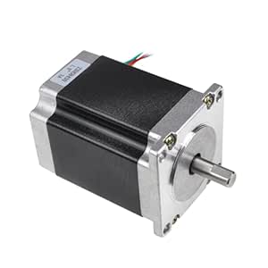Nema 23 Stepper Motor 76mm 270oz.in 3A CNC Hybrid 2 Phase High Torque Stepping Motor 180Ncm 4 ...