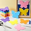 Amazon.com: Qunclay 60 Pcs Butterfly DIY Craft Set Foam Butterfly ...
