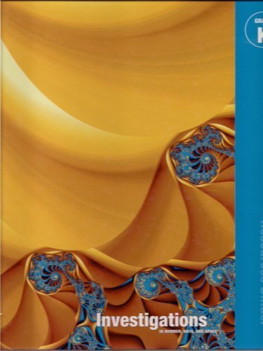 Investigations in Number, Data, and Space, Grade K: Resources Binder ...