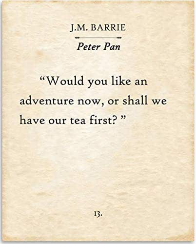 Amazon.com: J.M. Barrie-Would You Like An Adventure Now, Or Shall We ...