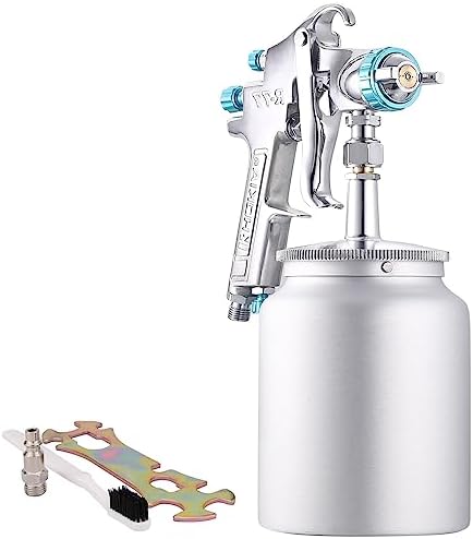 Amazon.com: High Pressure Spray Gun with 1000cc Cup, 3.0mm Nozzle ...
