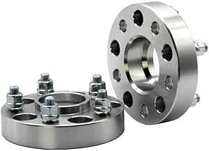 Amazon | 車用ホイールスペーサー 20/25/30/35/40/45mm PCD 6x139.7 110mm ホイールスペーサー アダプター 6 ラグ ために トヨタ ために ランド ...