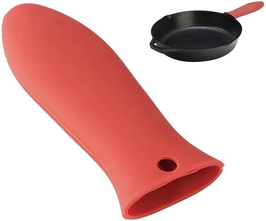 Amazon.com: 5 Pieces Silicone Hot Handle Holder Rubber Pot Sleeve Heat ...