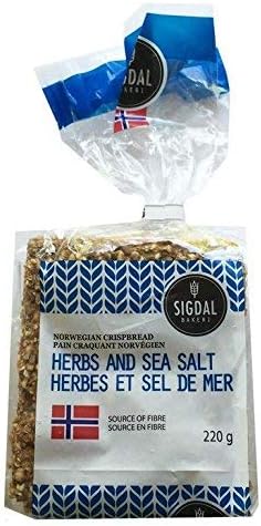 Amazon.com: Sigdal Bakeri Gluten Free Oats, Wholegrain Crispbread, 8 ...