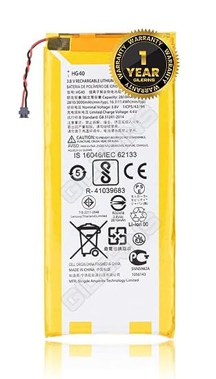 Original HG40 Battery for Motorola G5 Plus XT1684 XT1685 XT1687 Battery ...