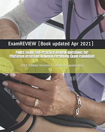 PANCE Exam Self-Practice Review Questions for Physician Assistant ...