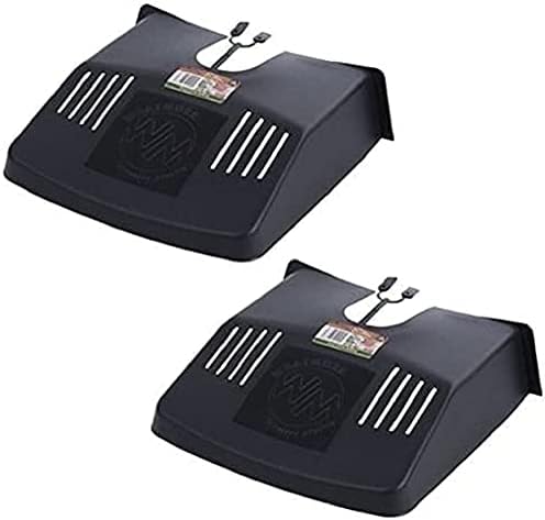 ACCURATE Drain Cover 12"x11" Black Plastic Grid Cover Ventilated ...