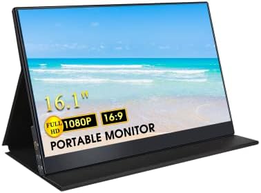 Amazon.com: CNBANAN 16.1 Inch Portable Monitor 60 Hz Aspect Ratio: 16: ...