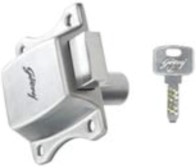 Godrej Almirah Wardrobe Lock with Key, Multipurpose Lock for Wooden ...