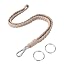 Segus Colgante Llaves Cuello, 3 Piezas Lanyards con Mosquetón Giratorio ...