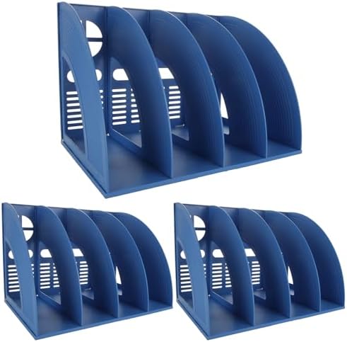 CYEER 3 Pack Desk File Organiser, File Organiser Rack for A4 Documents ...