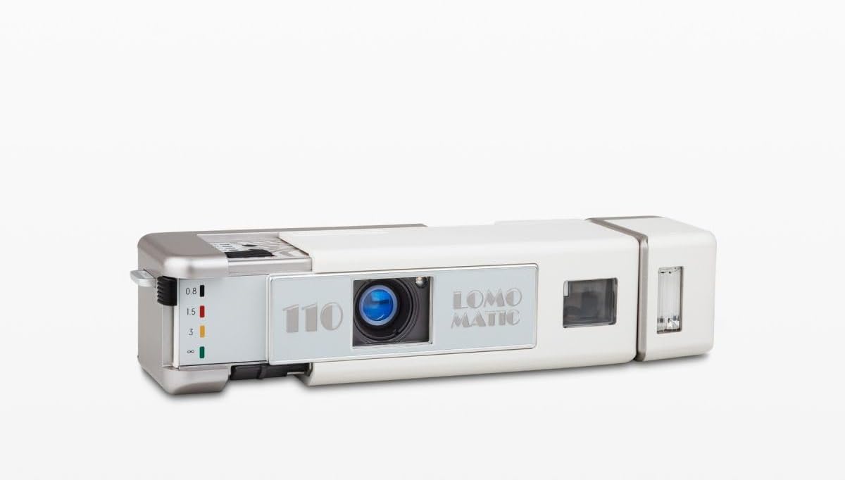 Amazon | Lomomatic 110 Camera & Flash Zebra Crossing | インスタントカメラ 通販