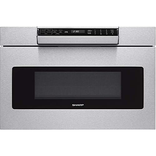 SHARP SMD3070ASY 30 inch 1.2 cu. ft. 950W Stainless Steel Microwave ...