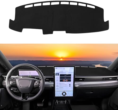 Amazon.com: Rilsen Dashboard Cover Mat Custom Fit for 2021-2024 Ford ...
