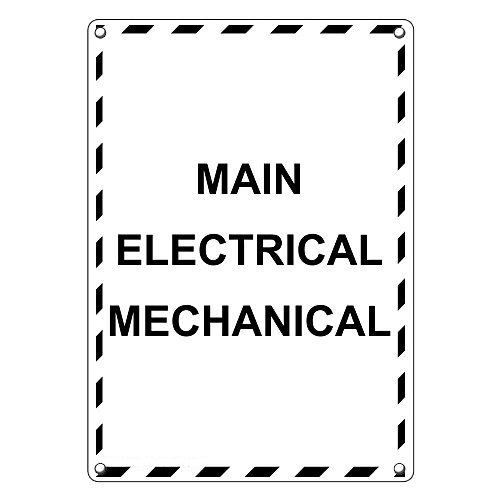 Amazon.com: Weatherproof Plastic Vertical Main Electrical Mechanical ...