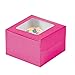 Amazon.com: Fun Express Hot Pink Cupcake Boxes, 12 count - Each with ...