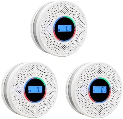 Coreel Smoke Detector Carbon Monoxide Detector Combo with Digital ...