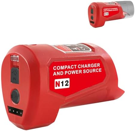 USB Power Charger Adapter for Milwaukee 12V M12 Battery for Heated ...
