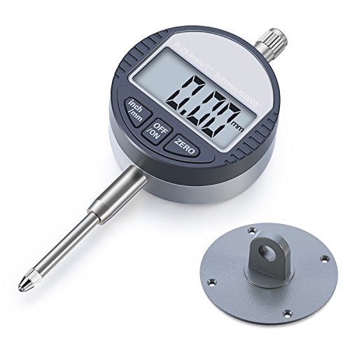 ASEL Digitale Messuhr 0.01/0.0005'' Digital Messuhr Messtaster 0-25.4mm ...