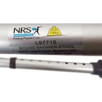 NRS Healthcare L97718 Height Adjustable Round Shower Stool : Amazon.co ...