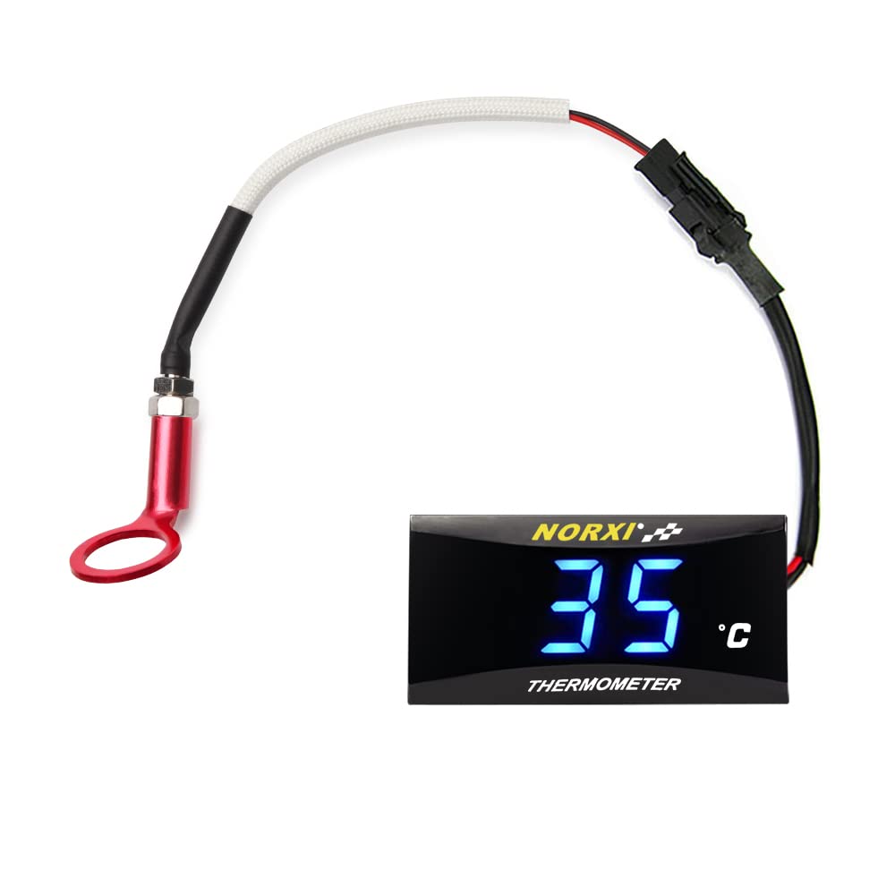 Norxi Cylinder Head Temperature Meter KOSO Engine Temperature Gauge ...