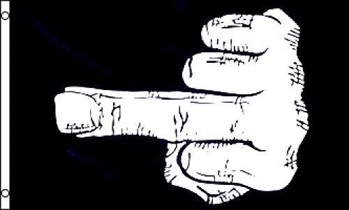Amazon.com : Middle Finger Flag Banner Pennant Dorm Room Sign 3x5 ...