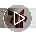 Amazon.com: HUIHUANG Rust Red Velvet Ribbon - 2 inch Handmade Fringe ...