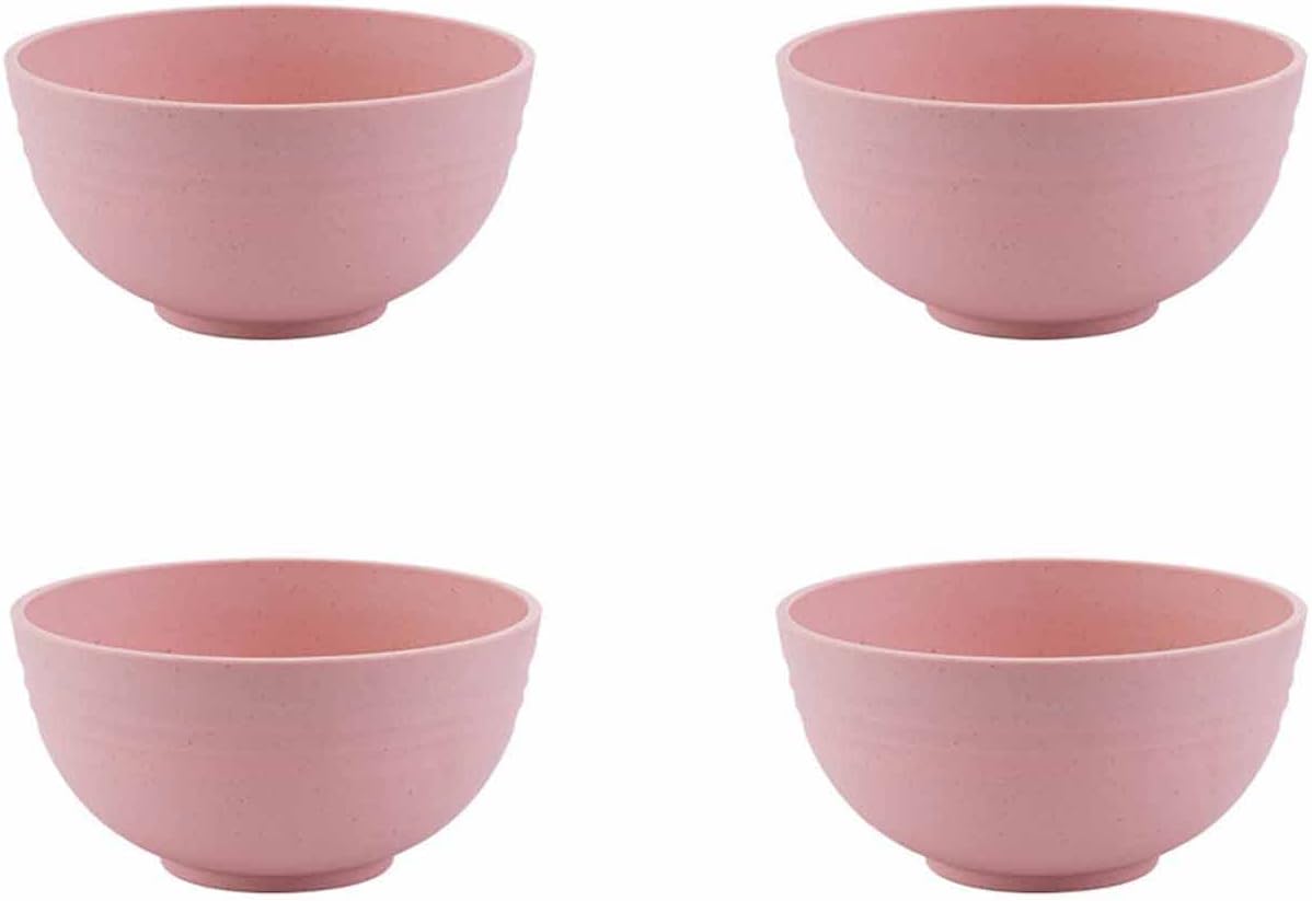 Amazon.co.jp: Mgiahekc Bowls Set of 4, 12cm Round Small Rice Bowls ...