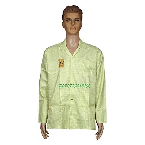Electromark Esd Safe Apron Yellow pack of 1 : Amazon.in: Home & Kitchen