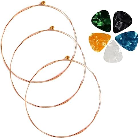 Imaginea® G-3rd Guitar String with 5 Picks Stainless Steel Guitar ...