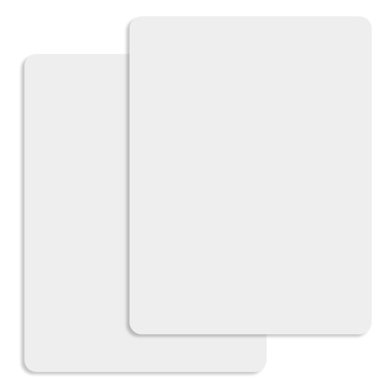 Amazon.com: 2pcs 15.7 X 11.8in Plastic Placemats Matte Transparent Heat ...