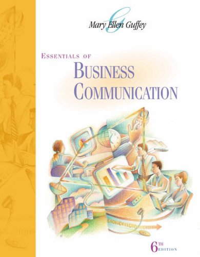 Essentials of Business Communication with Student CD-ROM: 9780324191516 ...