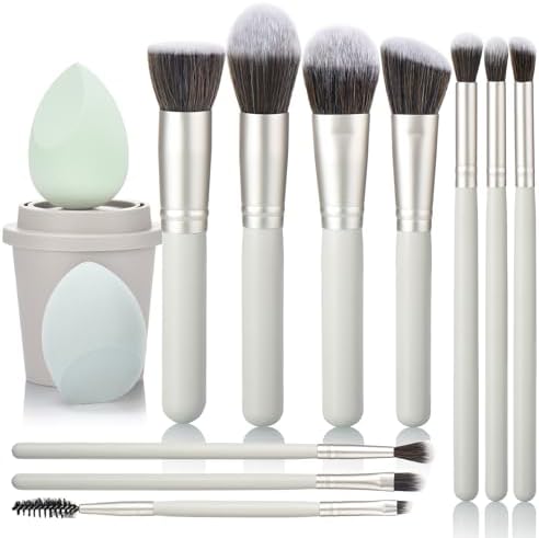 Amazon.com: BEAKEY Makeup Brushes Set, Professional Foundation ...