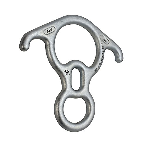 Snapklik.com : 50 kN Rescue Figure 8 Descender - Stainless Steel Belay ...