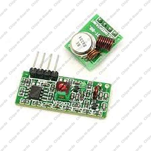 RF Modules Tx & Rx 315 MHz Ask - Wireless Transmitter and Receiver ...