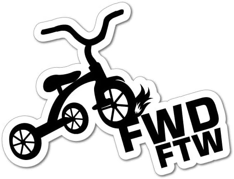 Amazon.com: FWD FTW Front Wheel Drive Sticker Decal JDM Car Drift Vinyl ...