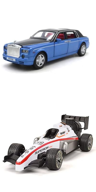 Toyflix Die Cast Pull Back Sedan Blinking Lights Car Jeep Openable Door ...