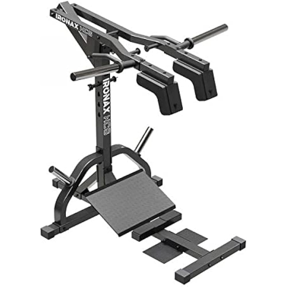 $32/mo - Finance IRONAX Leverage Squat and Calf Station | Calf Machine ...