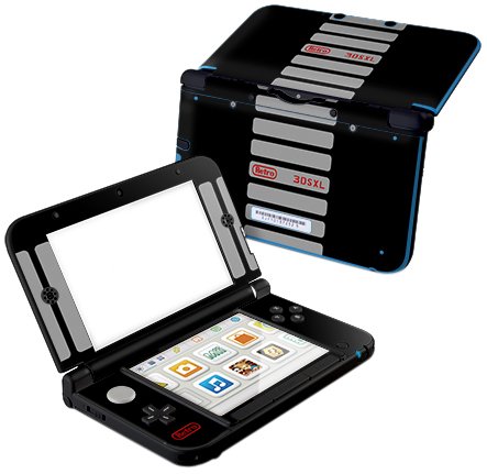 Amazon.com: DecalGirl Decorative Skin/Decal for Nintendo 3DS XL - Retro ...